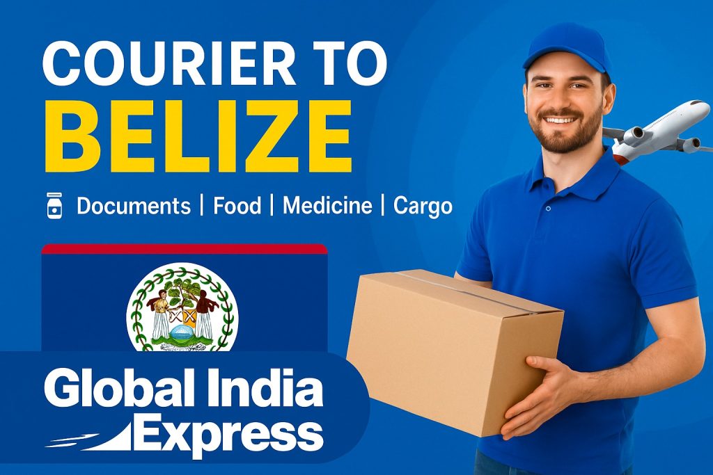 Courier Charges For Belize From India | Best Rate Available