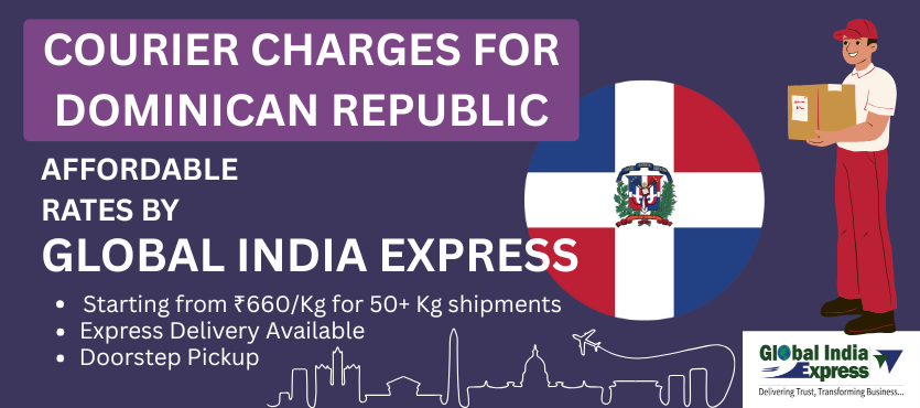 Courier Charges For Dominican Republic From Jaipur | Best Rate