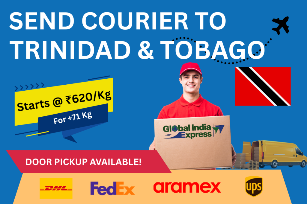 Courier Charges For Trinidad And Tobago From India | Best Deals